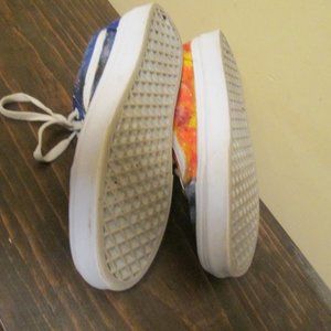 Vans | Shoes | Custom Hand Painted One Of A Kind Outer Space Aliens ...